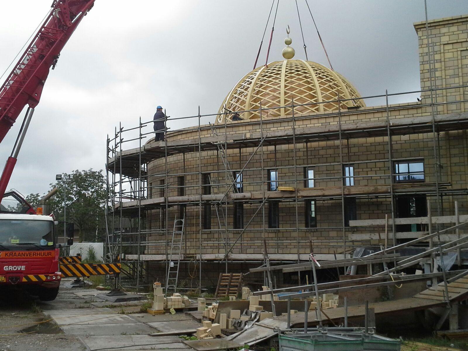 Moskee-koepel Leiden | Stalen constructie | Ontdek het hier